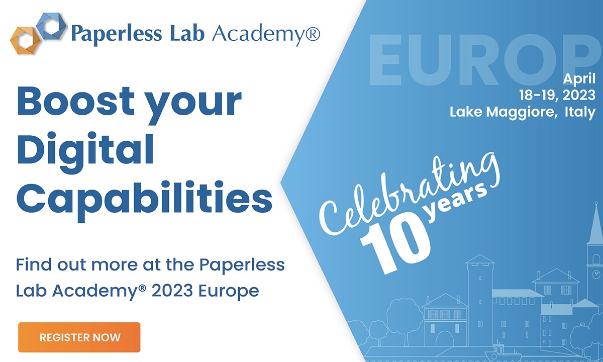 Join the Digital Data Management discussion at Paperless Lab Academy ...