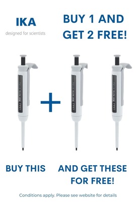 Buy 1 IKA Pipette – Get 2 FREE | Laboratory Talk